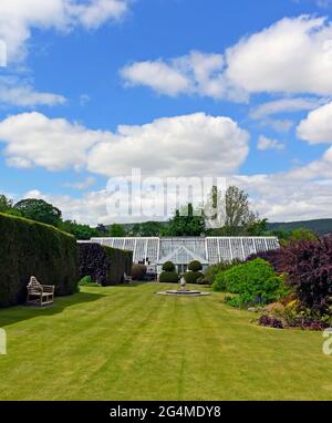 The Mackenzie & Moncur Glasshouse in The Walled Garden. Kailzie Gardens ...