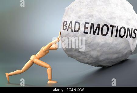 How to Deal with Difficult Emotions Stock Photo - Alamy