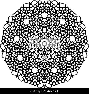 Modern design round texture, EPS8 - vector graphics Stock Vector Image ...