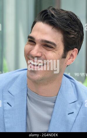 The Italian actor Giuseppe Maggio during the photocall of the film ...