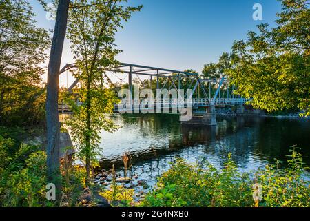 Warsaw Caves Conservation Area Warsaw Ontario Canada in summer Stock ...