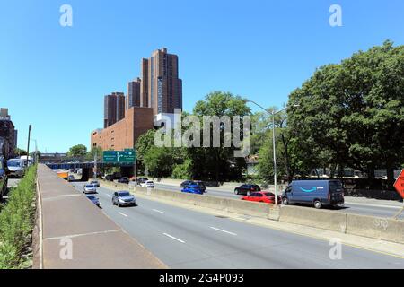 Major Deegan Expressway Bronx New York Stock Photo - Alamy