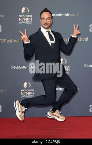 Jarry attends the closing ceremony of the 60th Monte-Carlo Television ...