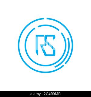 Letter RS Logo Alphabet Design Icon Vector Symbol Stock Photo - Alamy