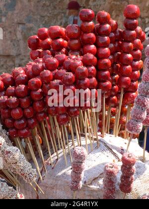 Delicious ice sugar gourd Stock Photo - Alamy