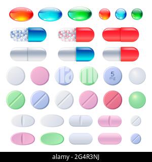 Pill drug medicine cartoon color drawing, vector illustration, over ...