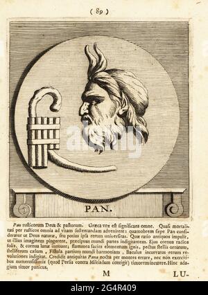 Pan, Greek god of shepherds and flocks, mountain wilds, sculpture "Pan ...
