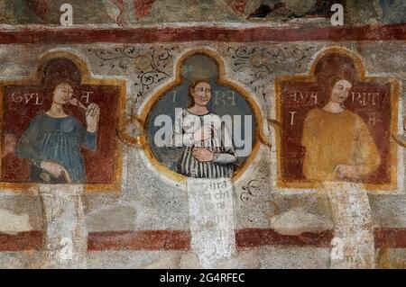 Three of Christianity’s Seven Deadly Sins, including Gluttony (right ...