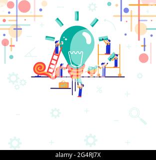 Abstract Working Together Better Results Group Effort Concept Critical ...