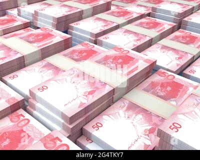 50 pesos bank note of Philippines. Pesos is the national currency of ...