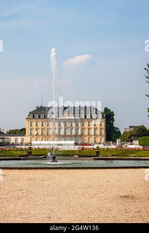 Garden of the chateau in Bruhl, Germany Stock Photo - Alamy