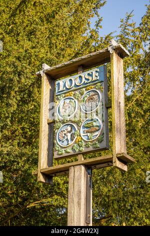 Loose Village, Maidstone, Kent, UK. 26th Dec, 2017. Boughton Monchelsea ...