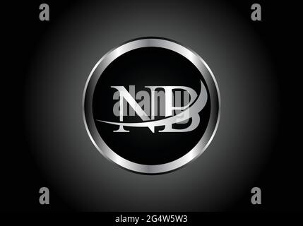 N, B, NB letter Logo Design. Alphabet NB initial logo vector ...