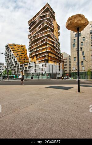 FRANCE, PARIS (75013), ZAC PARIS RIVE GAUCHE, BOULEVARD DU GENERAL D ...
