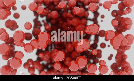color Background Blood texture clouds. render illustration Stock Photo ...