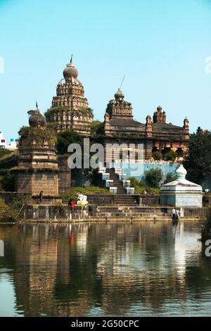 01 November 2020, Sangameshwar temple near Saswad, Pune, Maharashtra ...