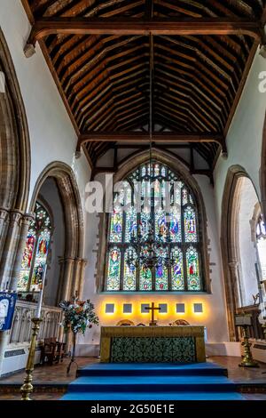 Inside St Mary's Church, Rye, West Sussex, England, UK Stock Photo - Alamy