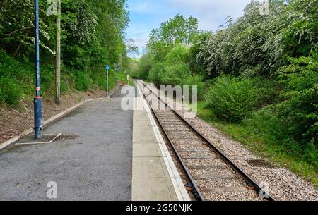 Llangynllo Railway Station on the Heart of Wales Line, Llangynllo ...