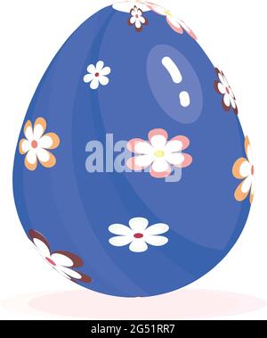 Isolated colored easter egg Spring season Stock Vector Image & Art - Alamy