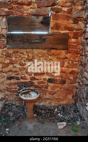 Historic toilet building (outhouse Stock Photo - Alamy