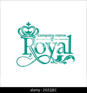 ROYAL logo design inspiration Stock Vector Image & Art - Alamy