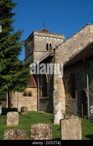 Holy Trinity Church, Hinton-in-the-Hedges, Northamptonshire, England ...