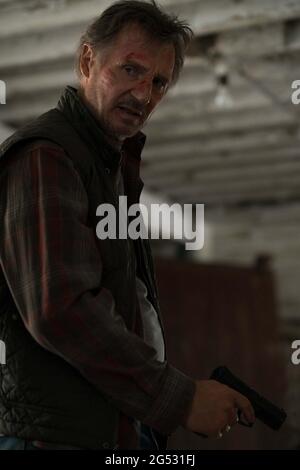THE MARKSMAN, Liam Neeson, 2021. © Open Road Films /Courtesy Everett ...