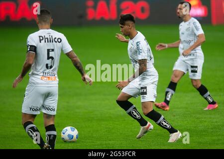 Porto Alegre, Brazil, 24th June 2021; Arena do Gremio, Porto Alegre ...