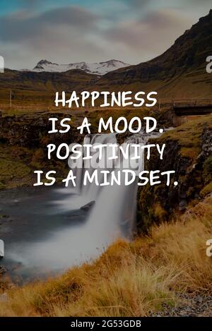 Positive Thinking Happiness Lifestyle Concept Stock Photo - Alamy