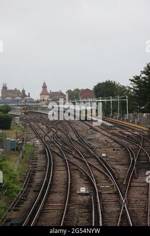 Bognor Regis Train Station, West Sussex, UK Stock Photo - Alamy