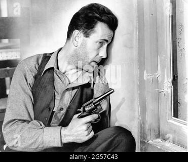 Humphrey Bogart in The Petrified Forest film trailer Stock Photo - Alamy