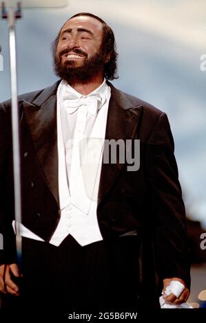 Modena Italy, 01 June 1999, Charity event "Pavarotti & Friends 99" in ...