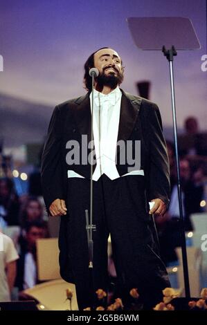 Modena Italy, 01 June 1999, Charity event "Pavarotti & Friends 99" in ...