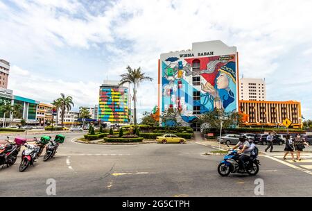 Suria Sabah Shopping Mall, Sabah, Malaysia - July 12, 2021 : Empty ...
