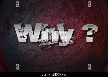 Why Not Concept text on background Stock Photo - Alamy