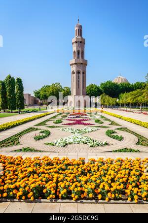 Garden. Muscat. Sultanate of Oman Stock Photo - Alamy