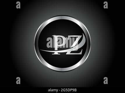 Alphabet letter icon logo PZ Stock Vector Image & Art - Alamy