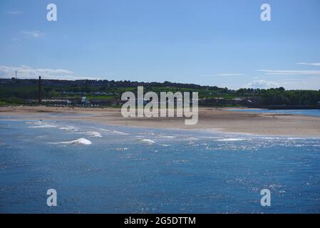 Berwick-Upon-Tweed from Tweedmouth early 1900s Stock Photo - Alamy