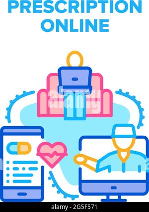 Medical prescription digital document pc online report. Prescription ...