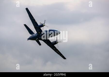 Cranfield University British Aerospace Jetstream 31 ‘G-NFLA’ airborne ...