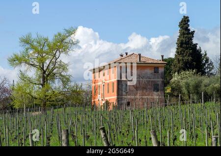 MASER, VENETO, ITALY - APRIL 13 2018 : Villa Barbaro Stock Photo - Alamy