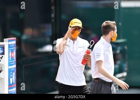 Daniel Ricciardo (AUS) McLaren. Steiermark Grand Prix, Saturday 26th ...