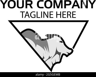 Cow Silhouette Vector Cow Silhouette Stock Vector Image & Art - Alamy