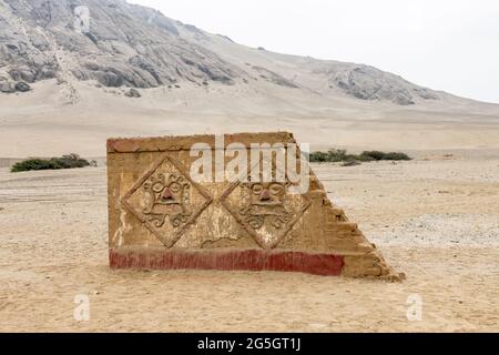 The Sun and Moon Temples in Trujillo, Peru are a UNESCO World Heritage ...