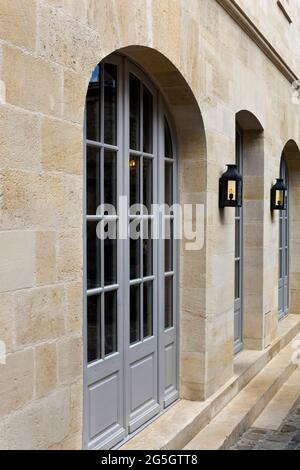 stoned wall and steps Stock Photo - Alamy