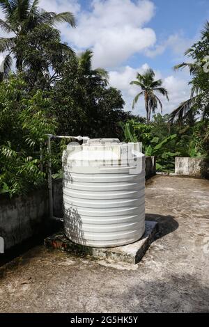 a water tank in a garden for storing rain water water tank for storing ...