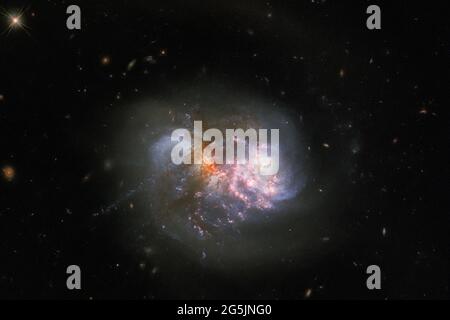Interacting Galaxies Hubble Stock Photo - Alamy