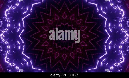 Kaleidoscopic background, patterns with purple and black colors Stock ...