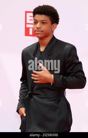 Lonnie Chavis at the 2021 BET Awards held at Microsoft Theatre L.A ...