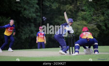Bronwydd CC v Llanelli CC Stock Photo - Alamy